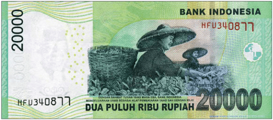 IDR - Indonesian Rupiah - Foreign Currency Exchange in Los Angeles