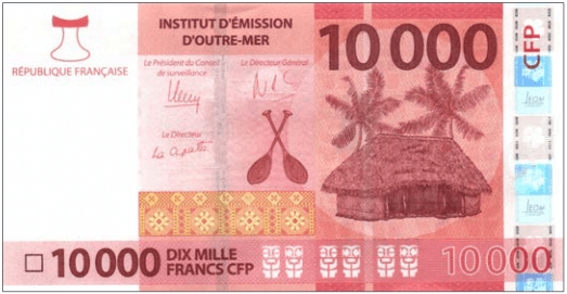 XPF - French Polynesian (Tahiti) Franc - Foreign Currency Exchange in ...
