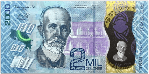 CRC - Costa Rican Colon - Foreign Currency Exchange in Los Angeles