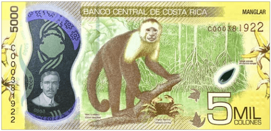 CRC - Costa Rican Colon - Foreign Currency Exchange in Los Angeles